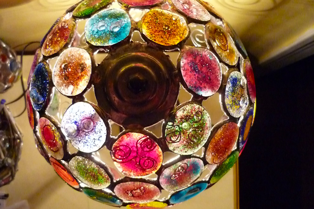 Lampes fusing - Verre et couleurs